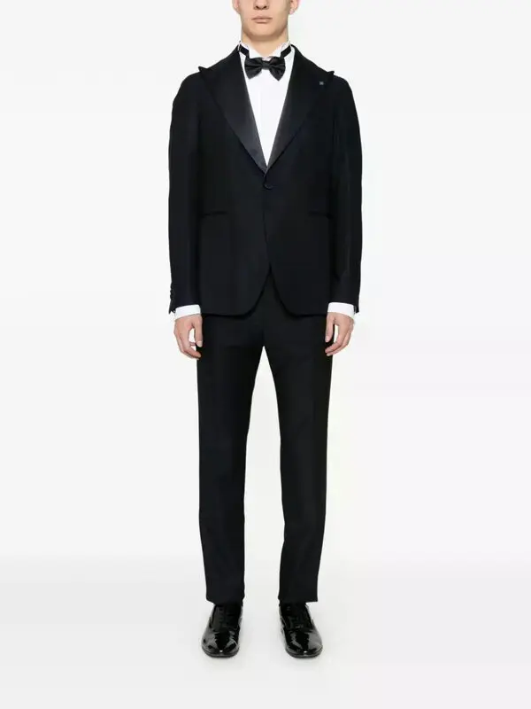 Tagliatore Button Single-breasted Suit - Black
