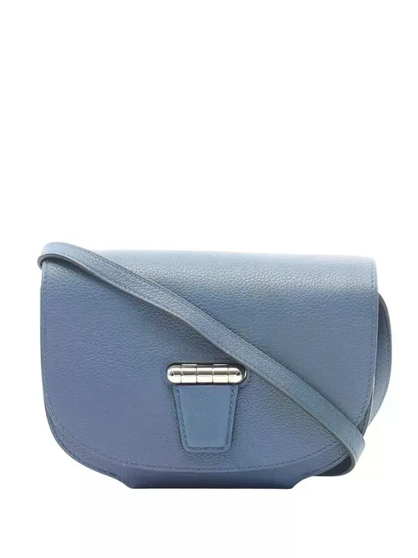 Hermès 2016 Mini Evercolor Convoyeur Crossbody Bag - Blue