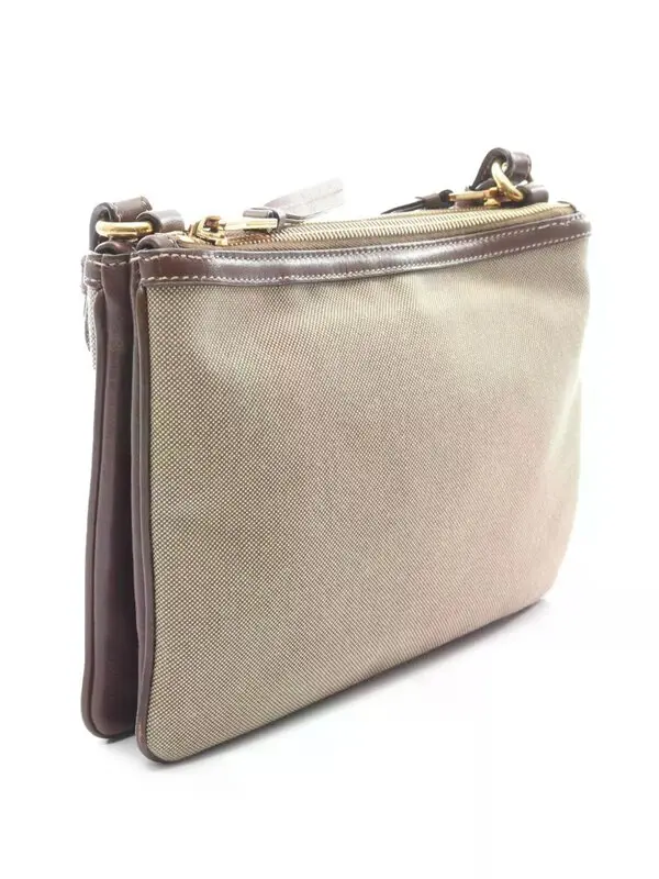 Prada Canapa Logo Jacquard Crossbody Bag 2010-2026