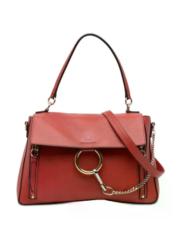 Chloé 2018 Medium Leather Faye Day Satchel
