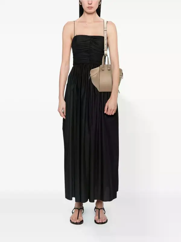 Loewe Small Grained Calfskin Hammock Bag - Brown