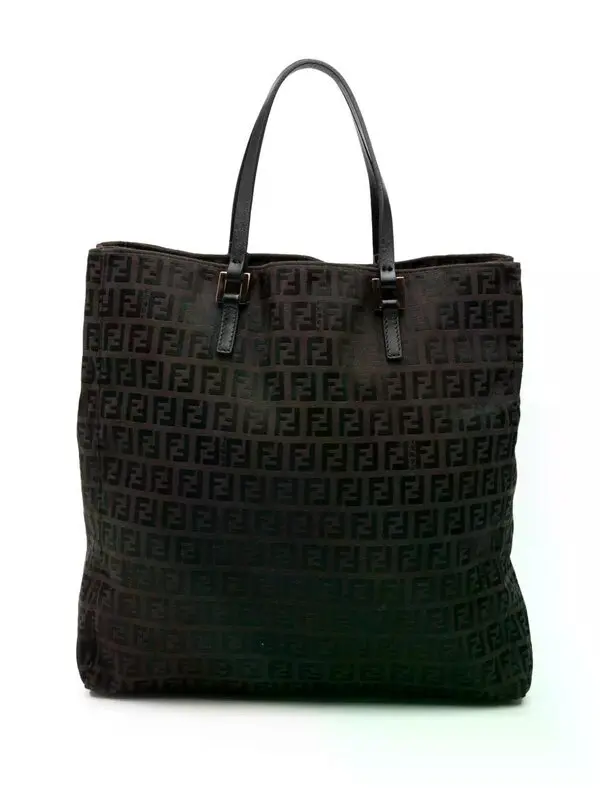 Fendi 2000-2010 Zucchino Canvas Tote Bag