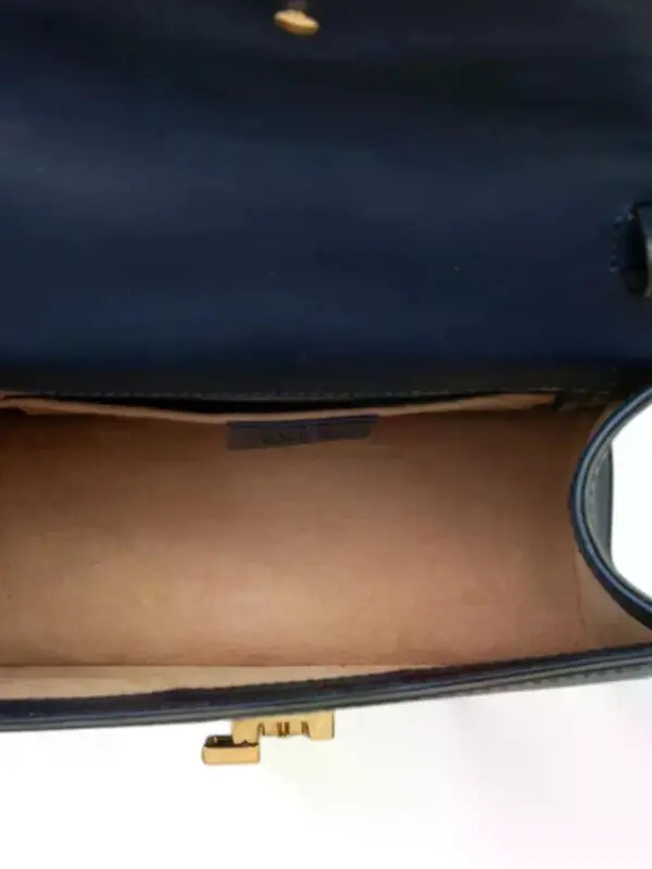 Gucci Mini Leather Sylvie Satchel