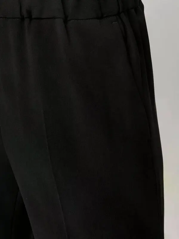 Alberto Biani Flared Crepe Trousers