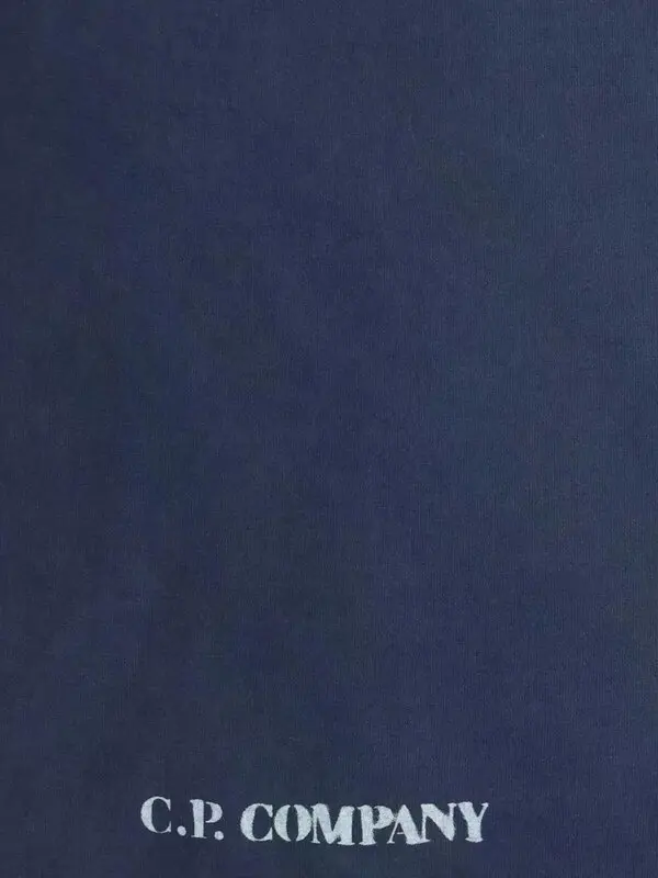 C.P. COMPANY Logo-print T-shirt - Blue