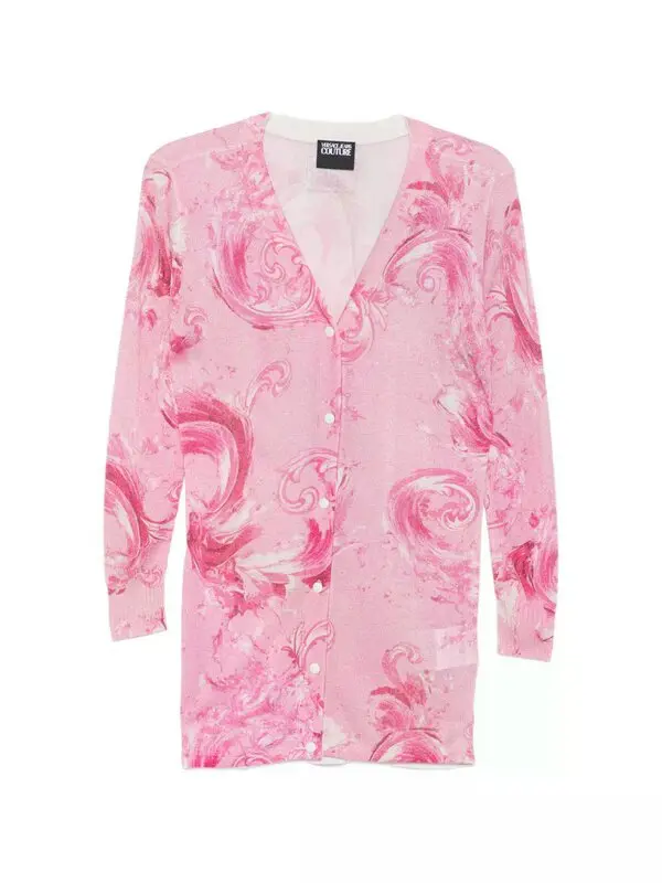 Versace Buttoned Cardigan