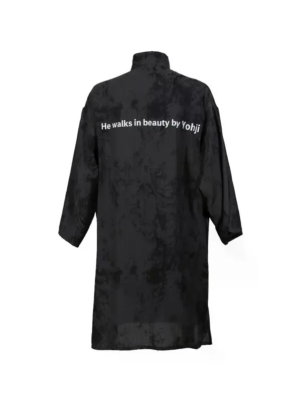 Yohji Yamamoto Floral Buttoned Coat