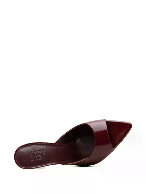 GIABORGHINI Pointed-toe Stiletto Sandals - Red