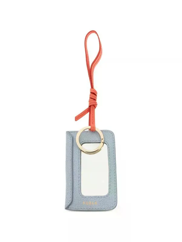 Furla Leather Bag Charm - Blue