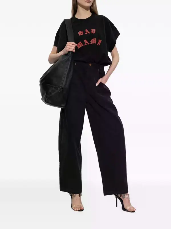 WILLY CHAVARRIA Short Sleeve Graphic Print Bodysuit