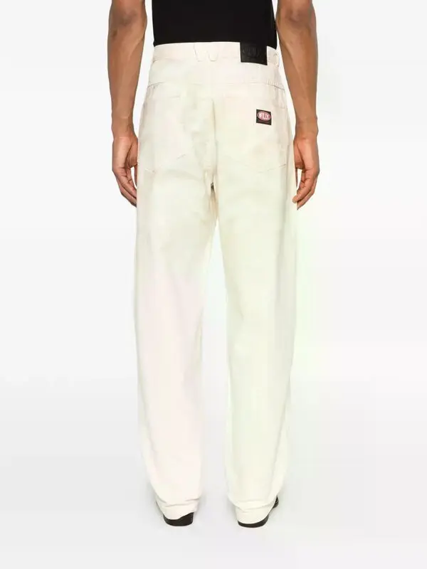 WILLY CHAVARRIA Button-fastening Wide Leg Jeans