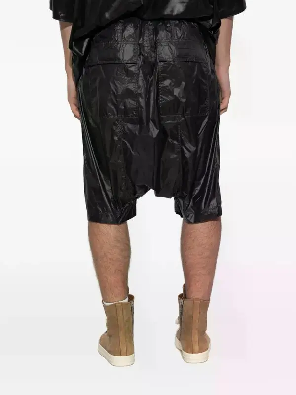 Rick Owens Drawstring Pods Shorts - Black