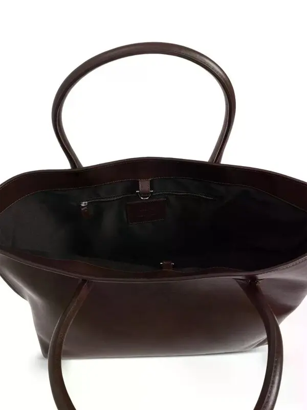 Lié Studio Grace Leather Tote Bag - Brown
