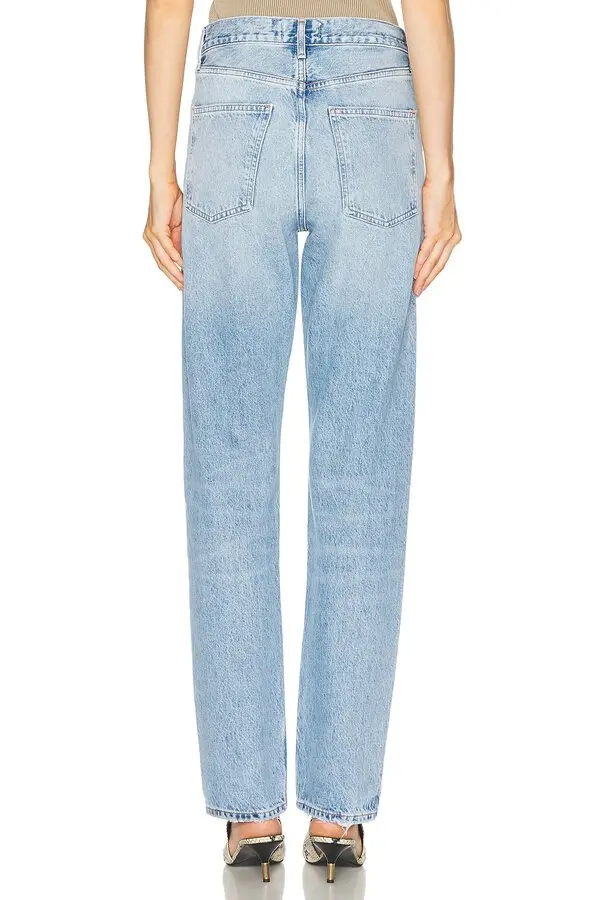 AGOLDE 90's Mid Rise Loose Jeans - Stream