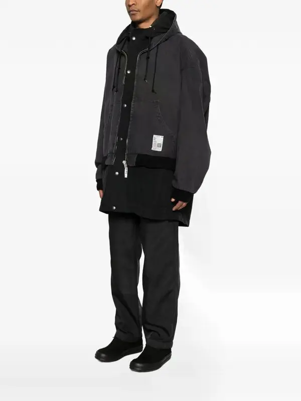 Mihara Yasuhiro Hooded Zip Coat
