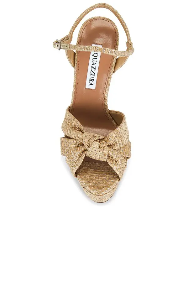 AQUAZZURA Nina Sanda Plateau 130 Sandal