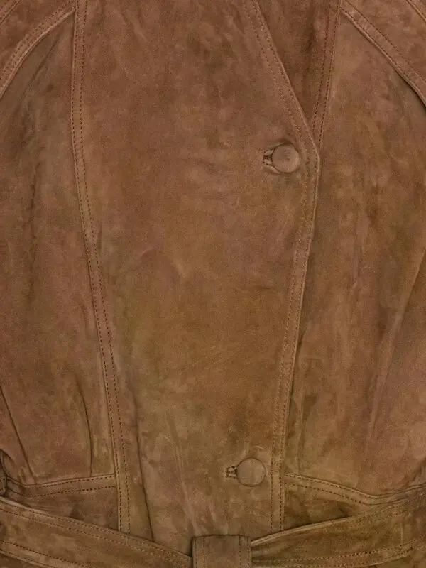 ROTATE BY BIRGER CHRISTENSEN Suede Jacket