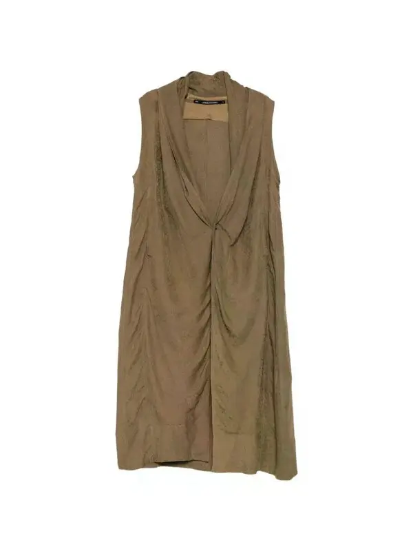 JULIUS Sleeveless Monk Coat