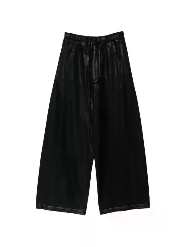 JULIUS Dk Wide Leg Trousers - Black