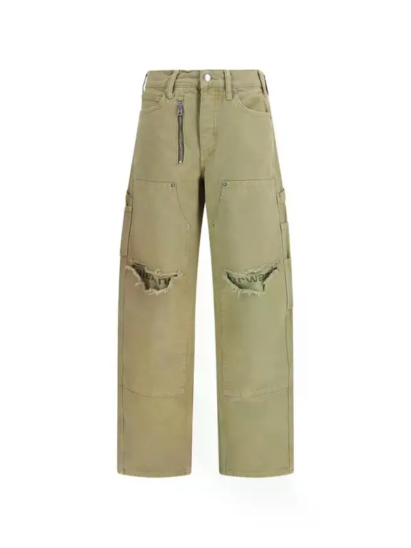 Alexander Wang Cotton Wide-leg Jeans