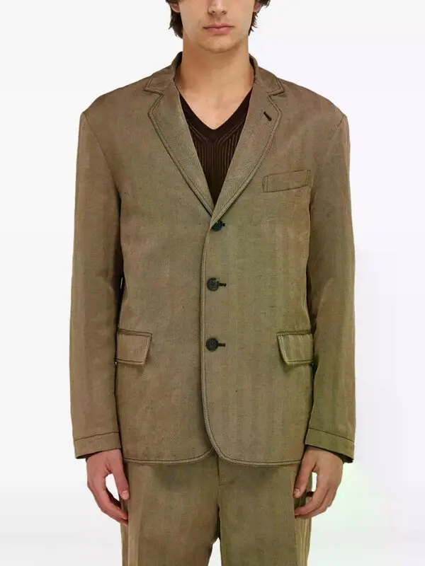FERRAGAMO Single Breasted Blazer