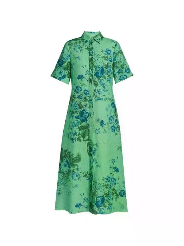 Erdem Floral-pattern Midi Dress