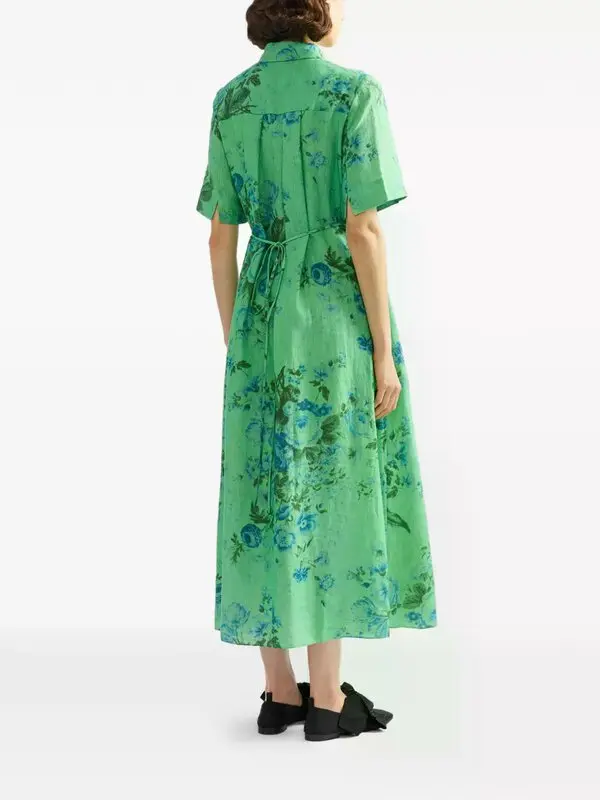 Erdem Floral-pattern Midi Dress