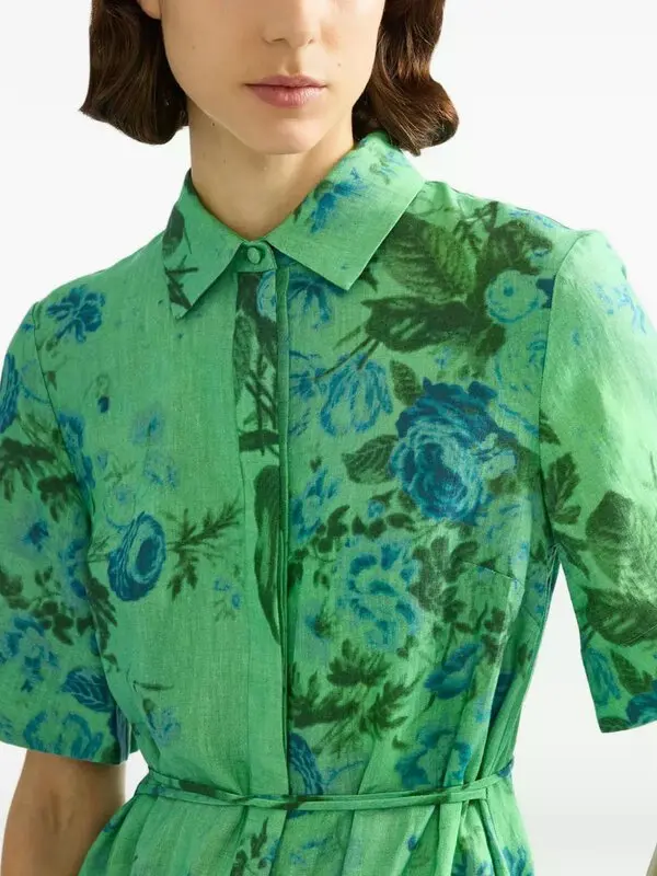 Erdem Floral-pattern Midi Dress