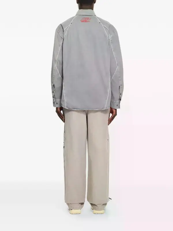 Off-White Piping Overshirt - Grey