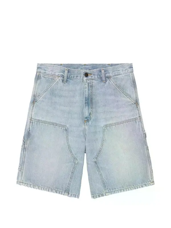 Carhartt Work In Progress Double Knee Panel Denim Shorts