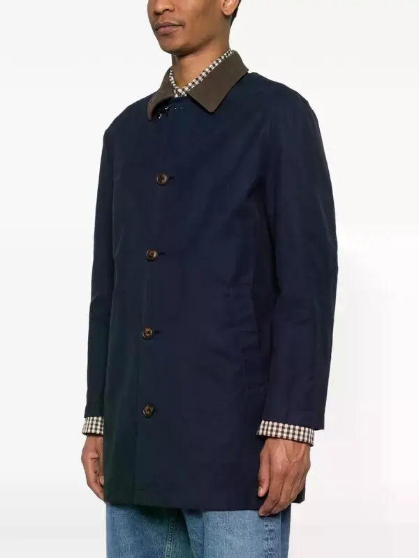 FAY Button Collar Coat