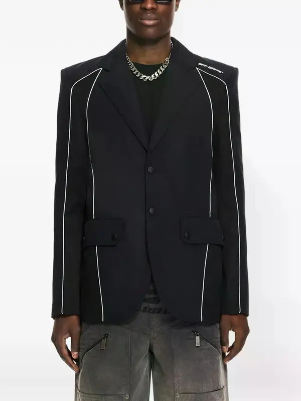 Off-White Sporty Logo Blazer