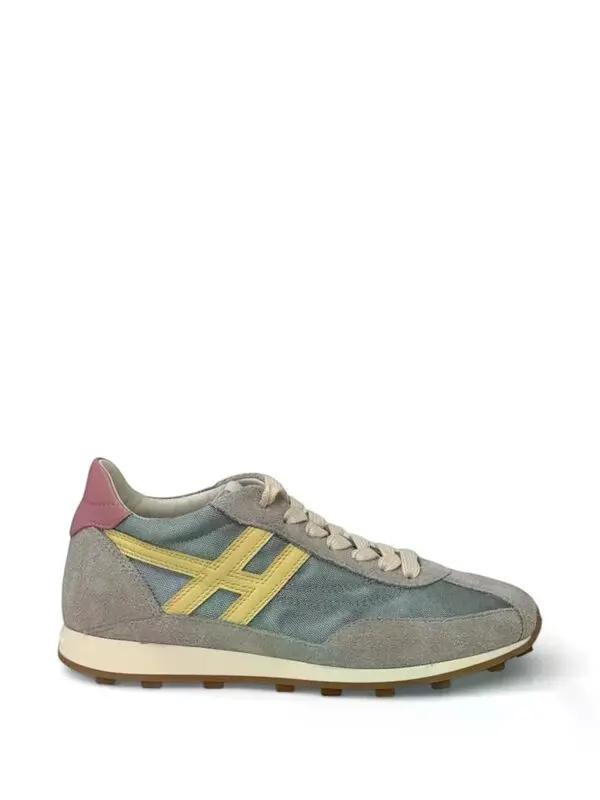 Hogan H699 Panelled Sneakers - Grey