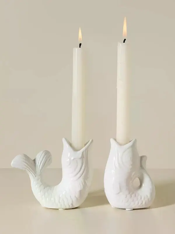 CU I SEEYOU Fish-design Candle Holder