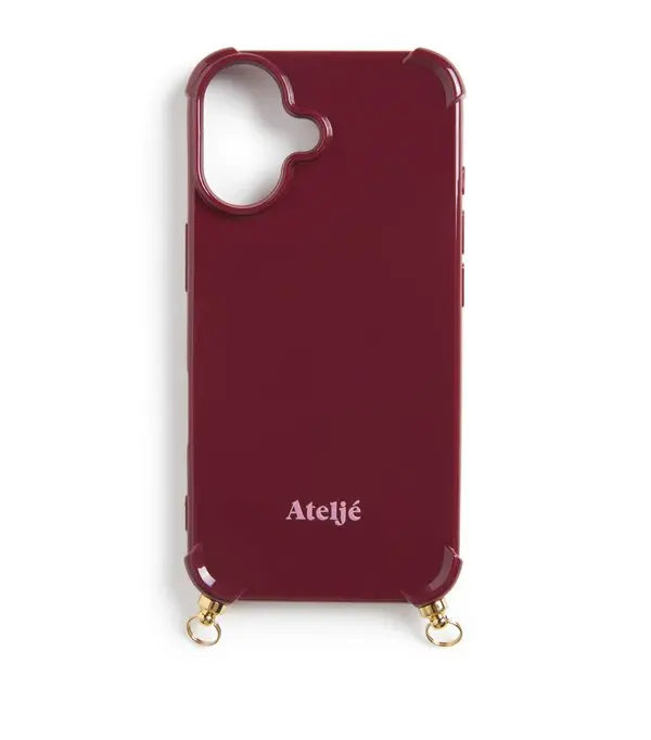 ATELJE Recycled Bold Iphone 14 Pro Max Case - Burgundy