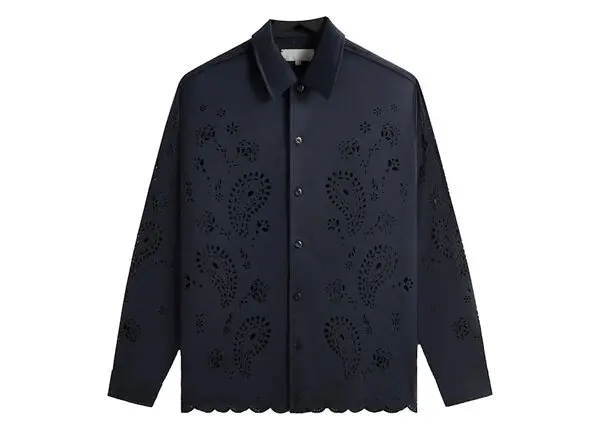 Kith Isaac Microsuede Long Sleeve Buttondown