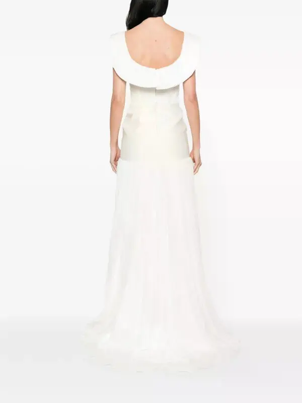 M.MARQUISE Elva Draped Maxi Dress
