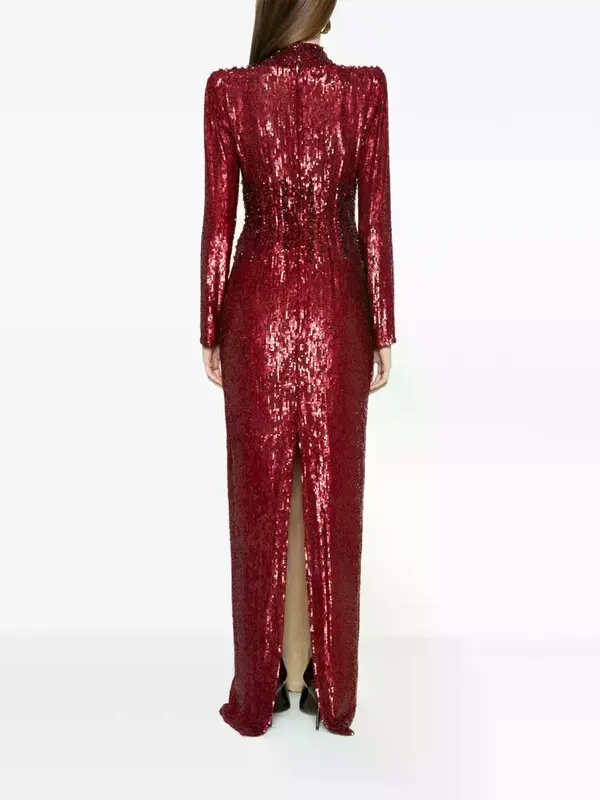 M.MARQUISE Sequin Embellished Maxi Dress