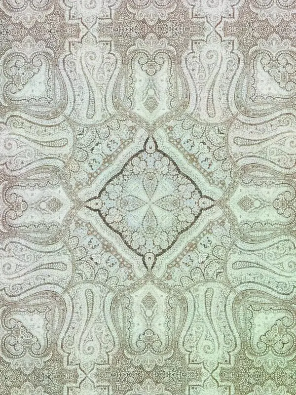 DELL'OGLIO Salina Paisley Scarf