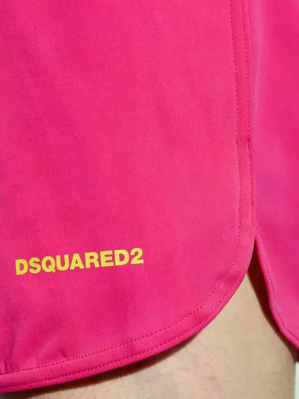 Dsquared2 Drawstring Swim Shorts - Pink