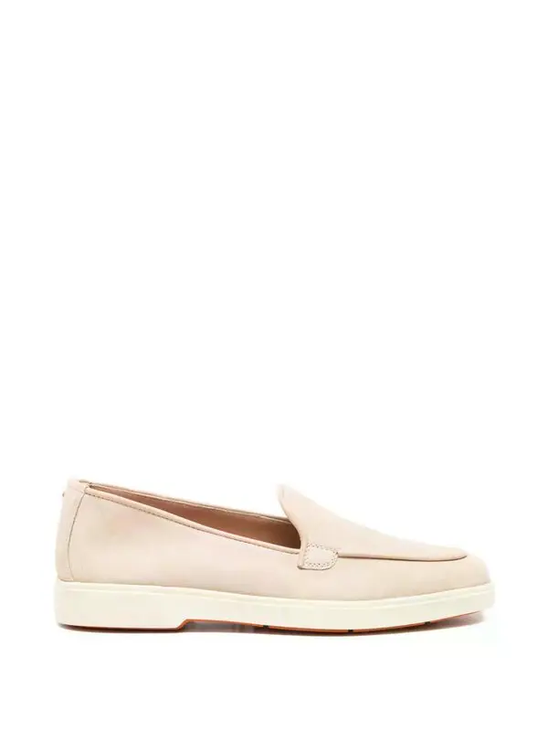 Santoni Suede Loafers