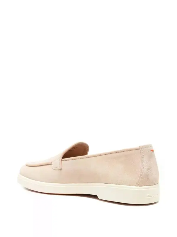 Santoni Suede Loafers