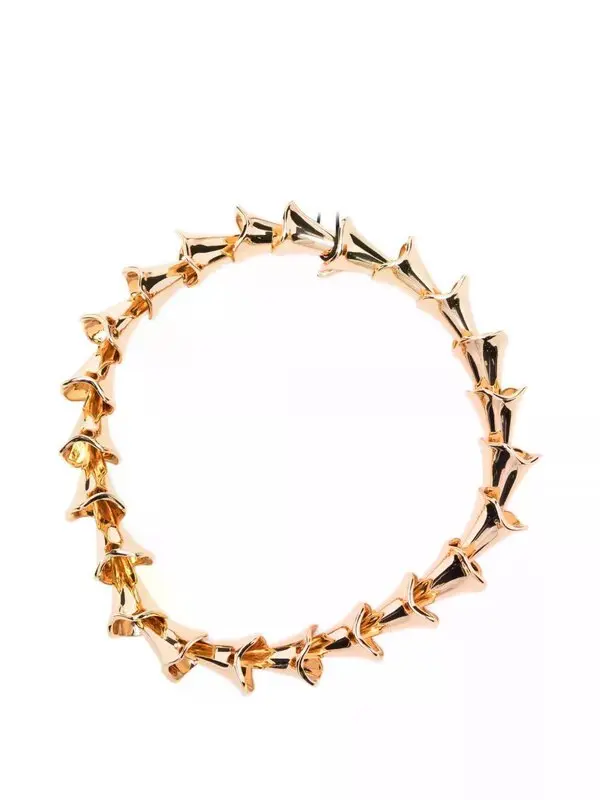 Sportmax Floral Necklace - Gold
