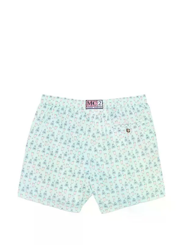 MC2 SAINT BARTH Printed Swim Shorts