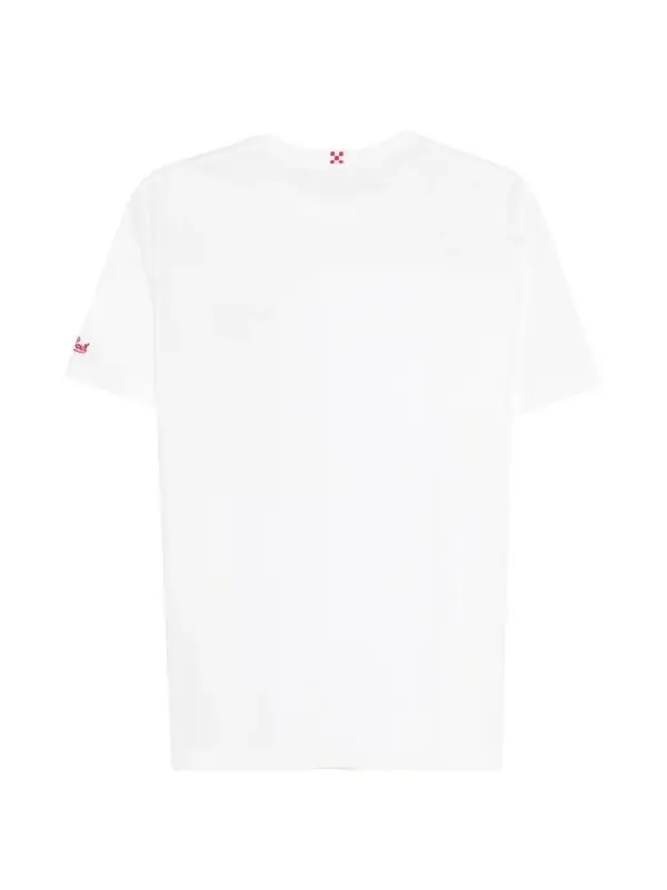 MC2 SAINT BARTH Portofino Logo-embroidered T-shirt