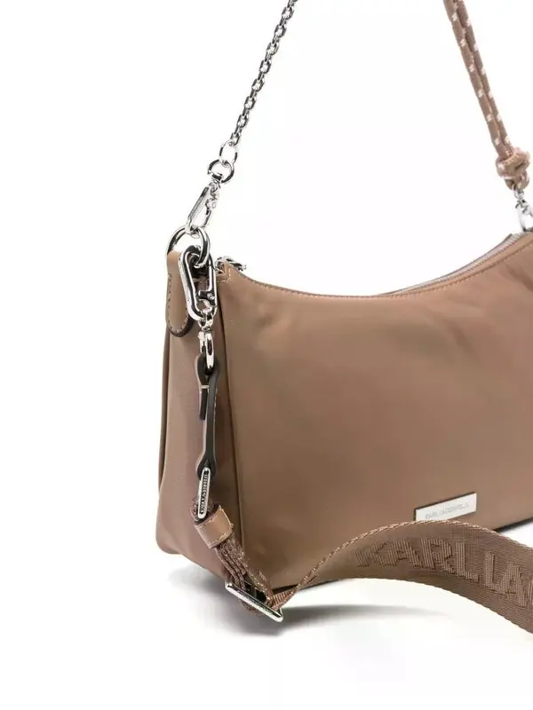 Karl Lagerfeld Ikon Karl And Choupette-charm Shoulder Bag