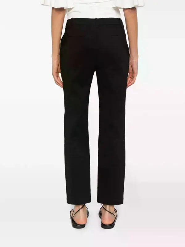 Pinko Bello Straight-leg Trousers - Black