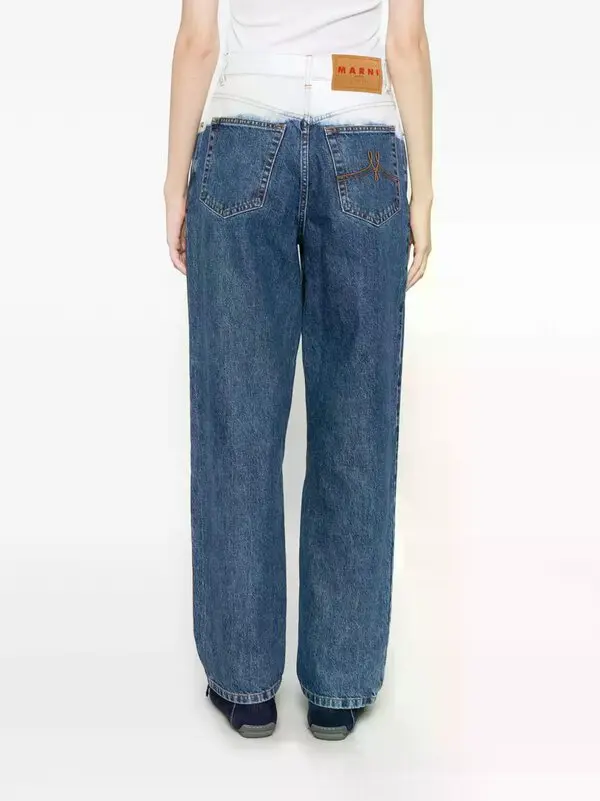 Marni Gradient Wide-leg Jeans