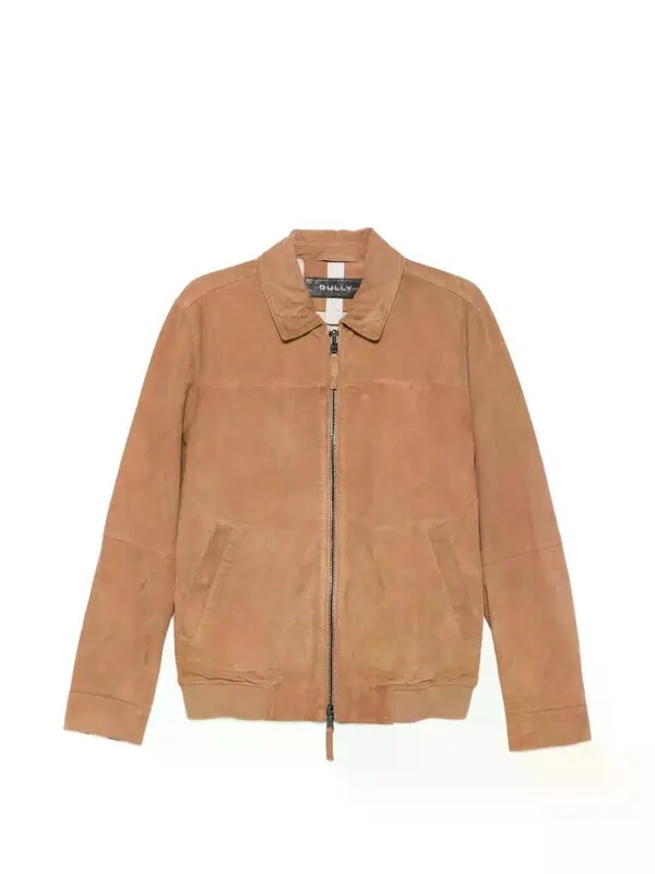 BULLY Zip-up Suede Jacket