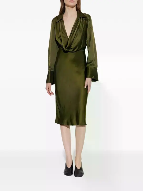 Blumarine Satin Dress